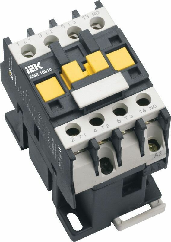 Контактор КМИ-11810 18А 400В/АС3 1HO IEK KKM11-018-400-10