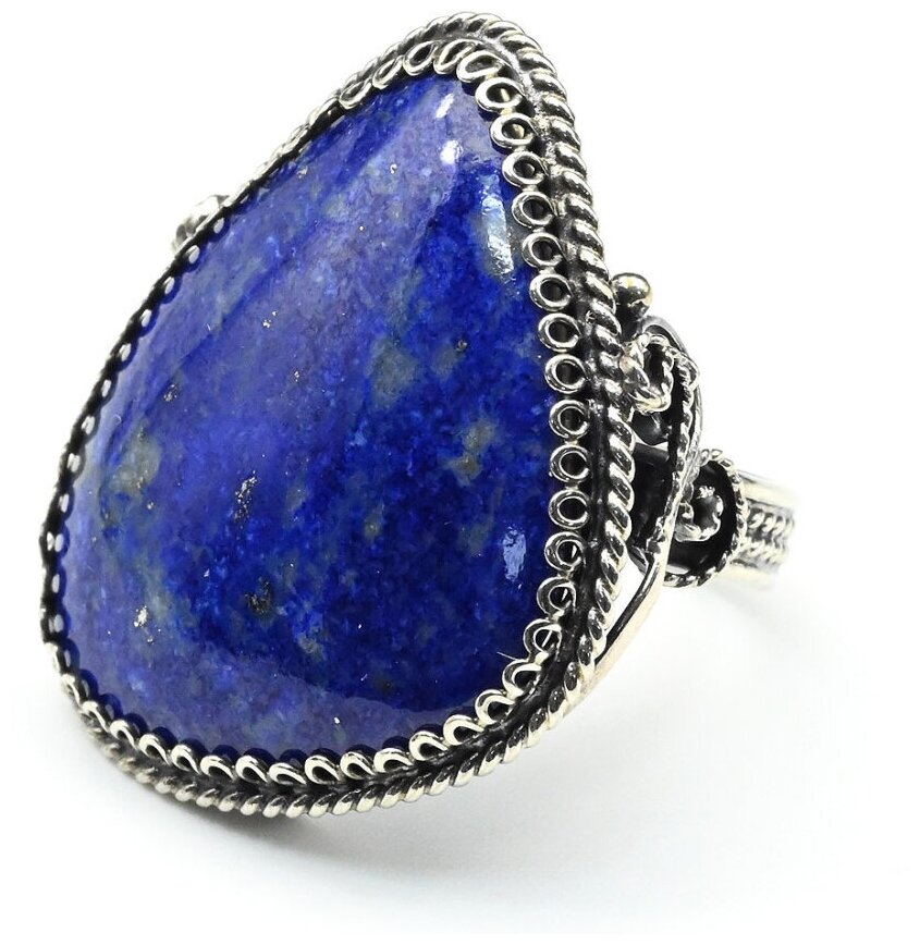 Кольцо, лазурит