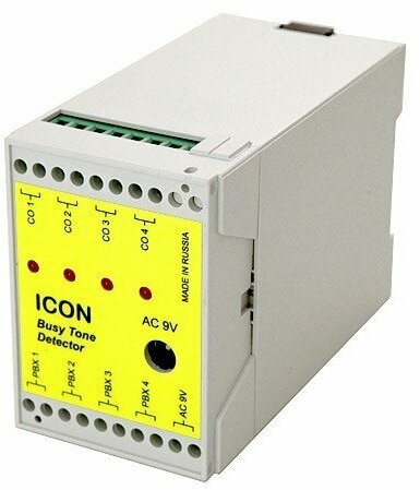 Детектор отбоя на 4 канала с внешним блоком питания ICON BTD4 (поддержанный)