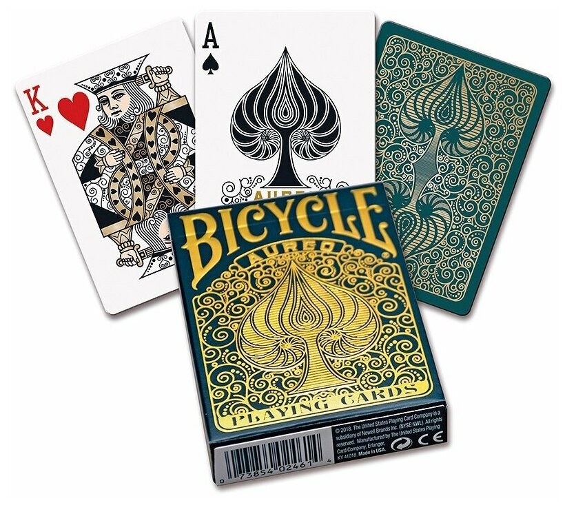 Карты Bicycle Aureo Europe Standard index