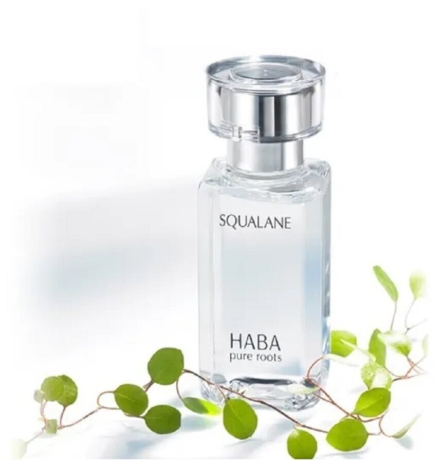 HABA Squalane Pure Roots чистый сквалан для глубокого увлажнения кожи, 100% сквалановое масло для лица и тела, 30 мл