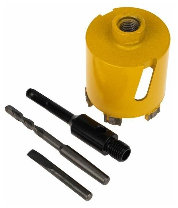 Коронка алмазная по бетону 72мм L=90мм М16 сегмент 10мм Kranz KR-90-0165