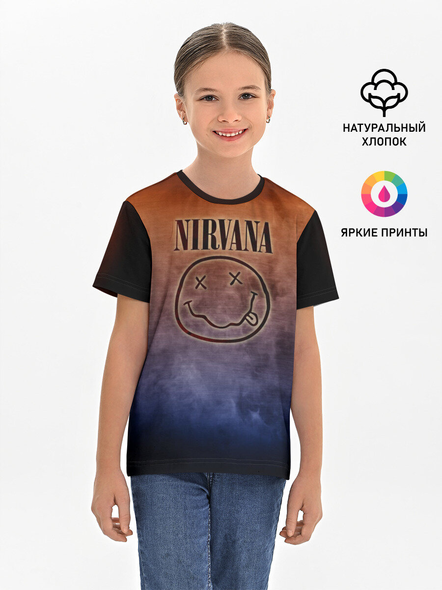 Футболка хлопковая детская Nirvana