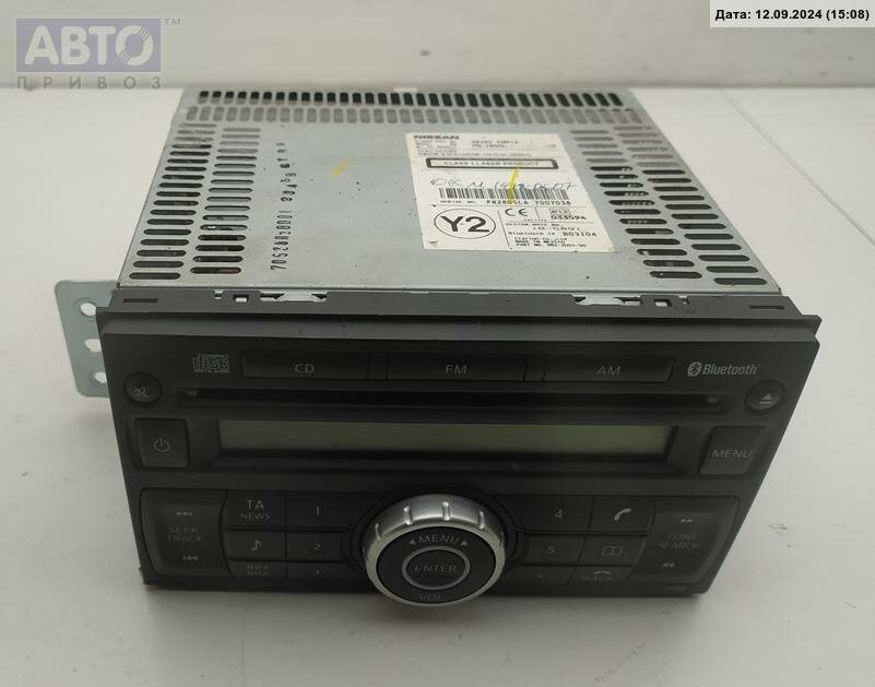 Аудиомагнитола Nissan Tiida