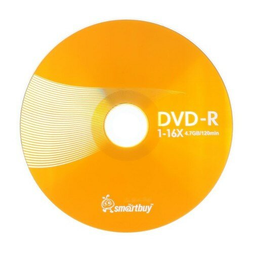 DVD-R 4.7GB SmartBuy 16x (упаковка 10шт. в конвертах и пластиковом боксе)