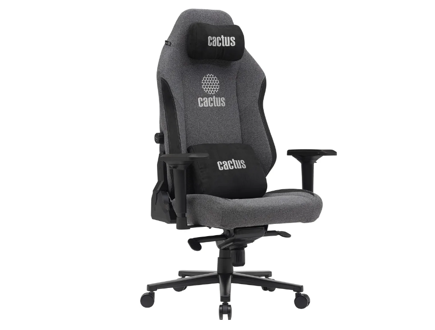 Кресло Cactus CS-CHR-MAG-GY серый/черный