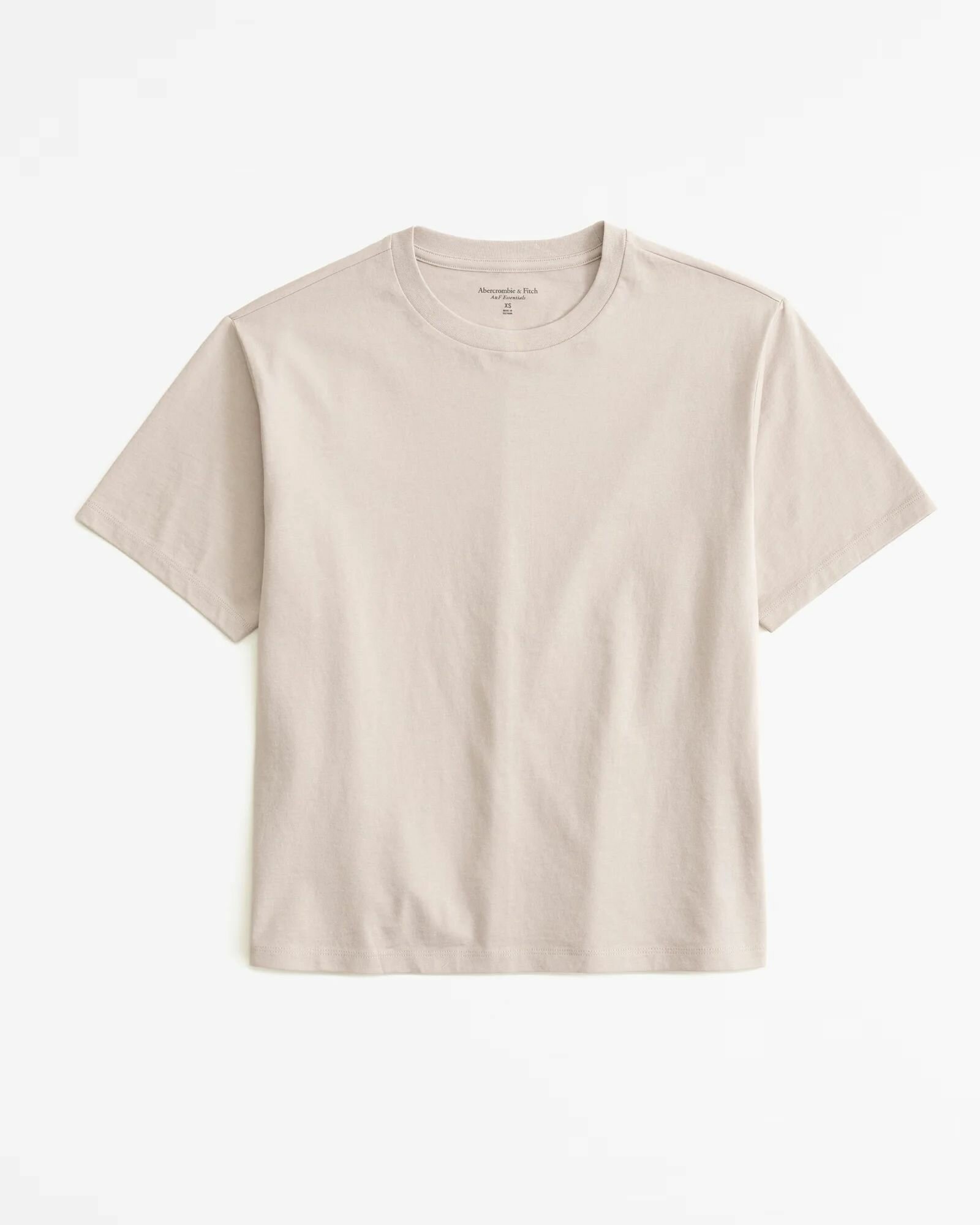Полированная футболка Abercrombie & Fitch Essential Premium