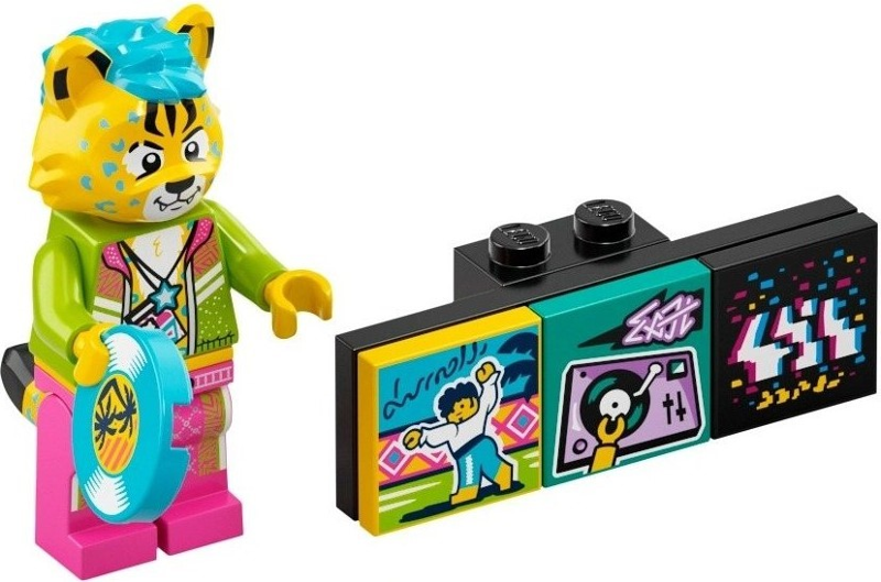 Конструктор LEGO Vidiyo Бэндмейты 43101-4 DJ Cheetah / ДиДжей Гепард