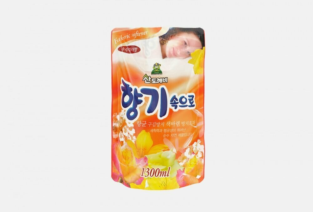 SANDOKKAEBI Кондиционер для белья Фрезия Soft Aroma Fresia 1300 мл