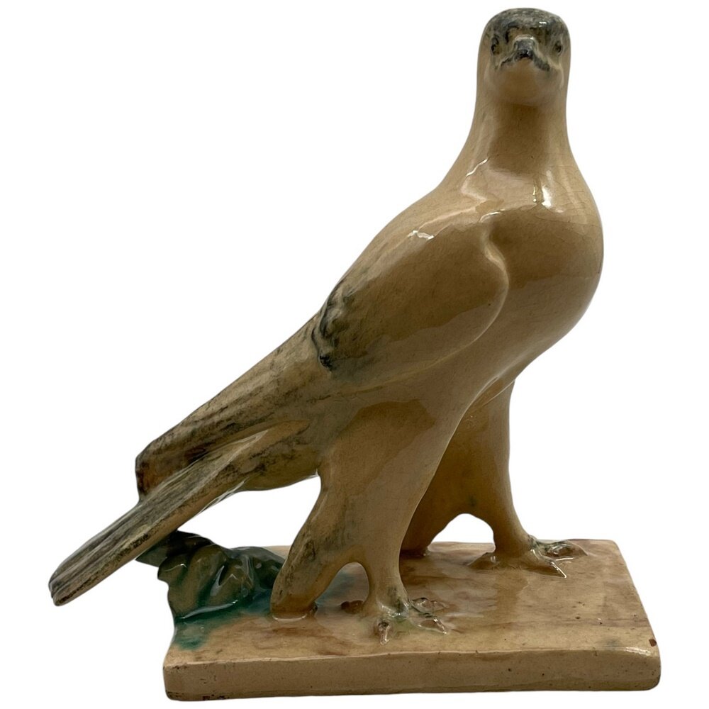 Керамическая статуэтка "Сокол" 1957 г. Автор А. Г. Сотников, Турыгинский ЗХК, СССР