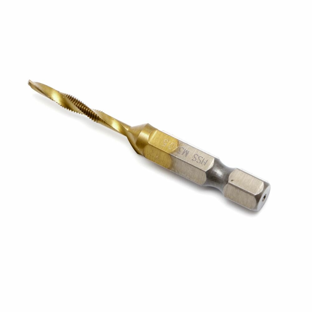 Гексагональный бит M3-M10 для метчиков HSS с титановым покрытием