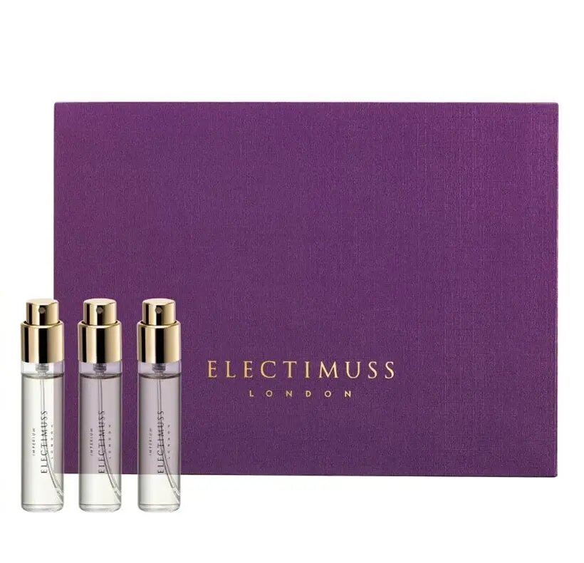 Electimuss Eternal Collection Imperium Parfum 3x10 мл + Gold/Purple Case, духи Унисекс