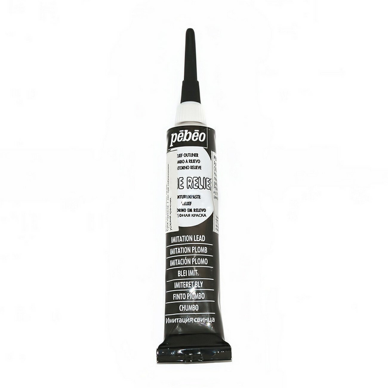 Рельефная краска Cerne relief 20 мл, цв. имитация свинца