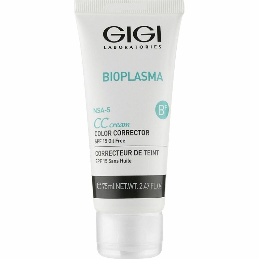 GIGI Тональный корректор для лица SPF 15 Bioplasma CC Cream Color Corrector