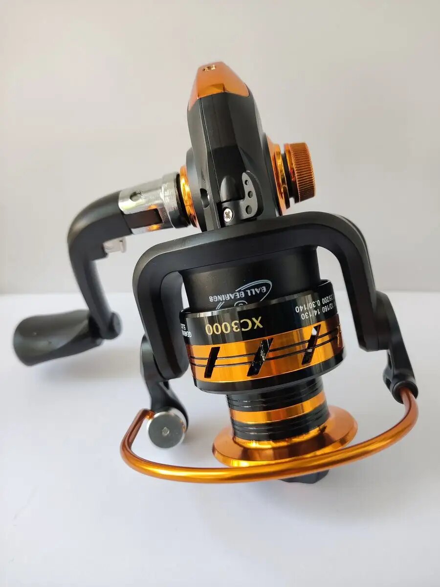 Рыболовная катушка FISHING MASTER XC3000, безынерционная, лесоёмкость 0.20-0.30, 8 подшипников