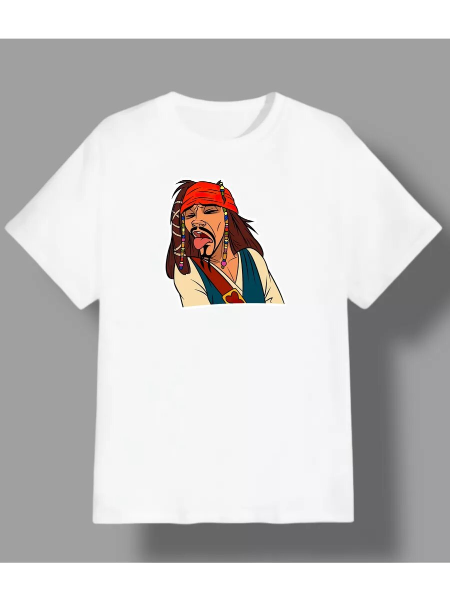 Футболка Джек Воробей