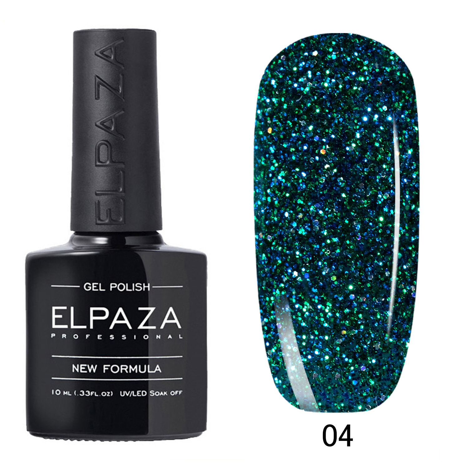 Гель-лак ELPAZA "SPARKLE" 04, 10 мл