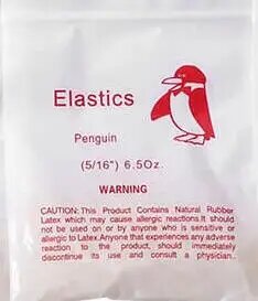 Ортодонтические резинки DENTOSEE Force Zoo Pack 3,5/5,0/6,5 унций 6.5 OZ-Penguin