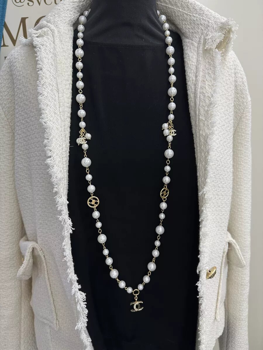 Бусы, жемчуг имитация