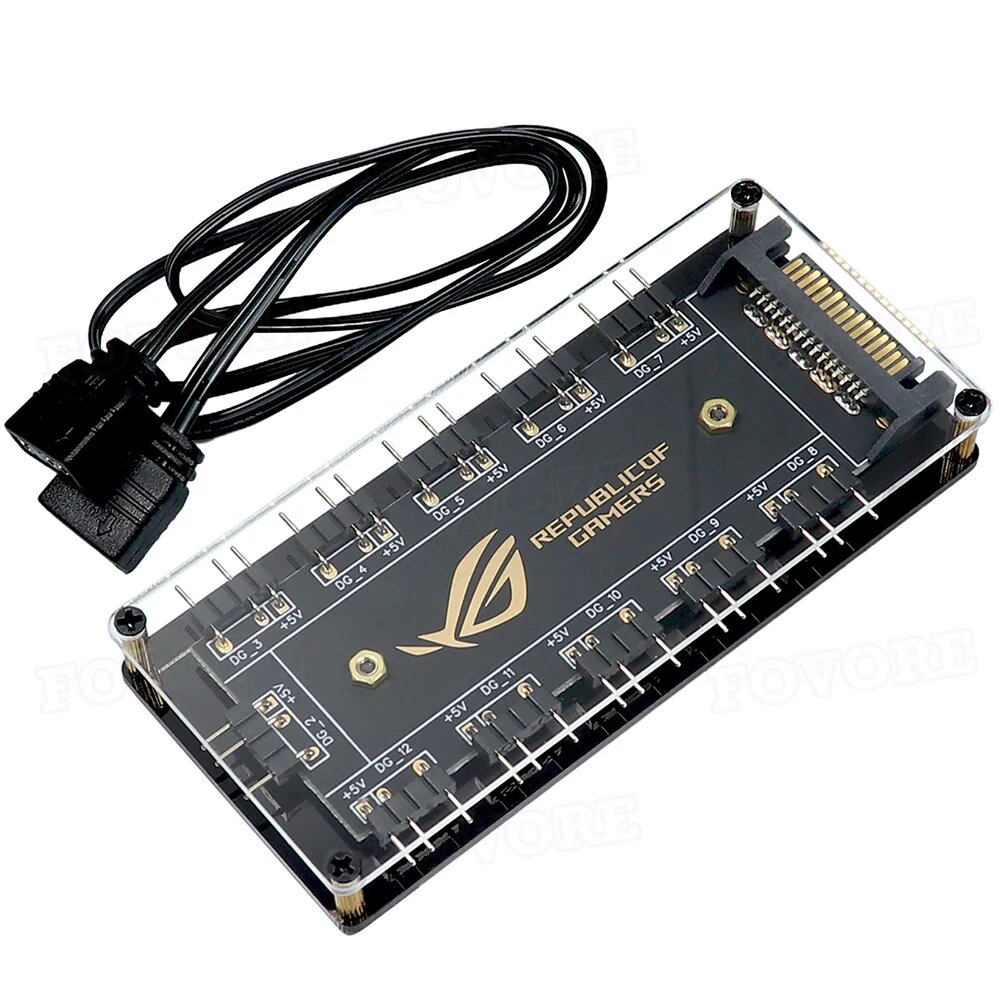 RGB хаб для корпуса FOVORE 5V 3pin