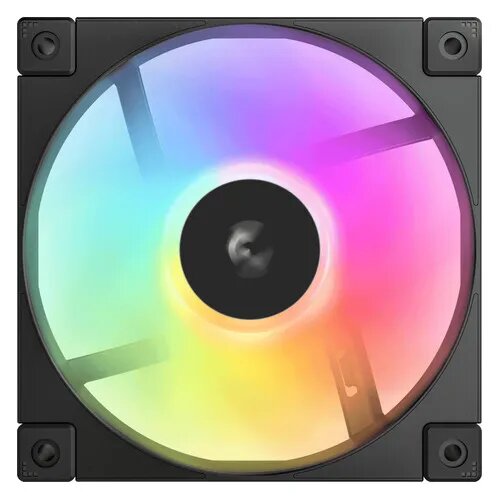 Вентилятор Deepcool FD12 ARGB 120х120x25 черный 4-pin (R-FD12-BKAPN1-G) Ret