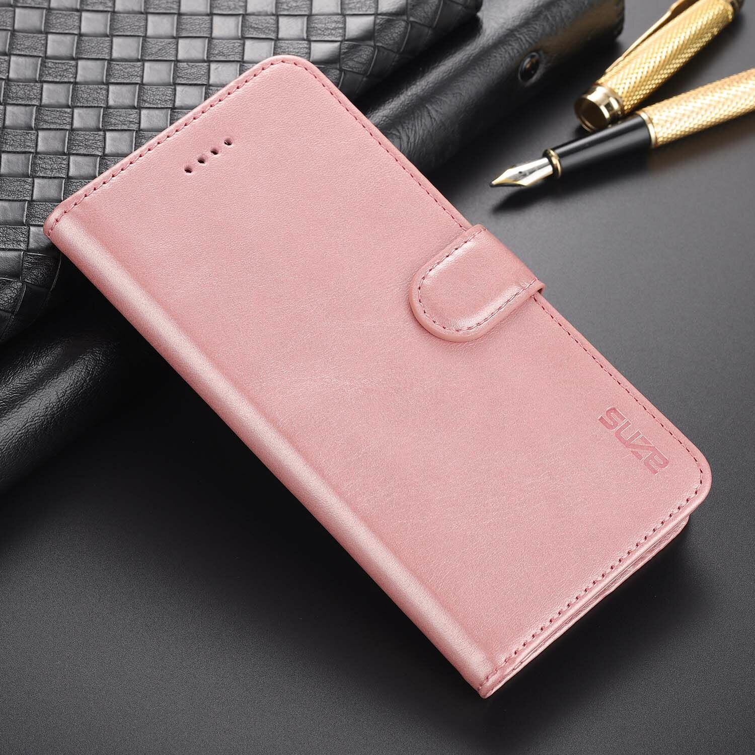 AZNS Защитный кожаный чехол для Apple iPhone X/XS (на Айфон X/XC) Роскошный тонкий чехол-книжка, Чехол-подставка-бумажник.