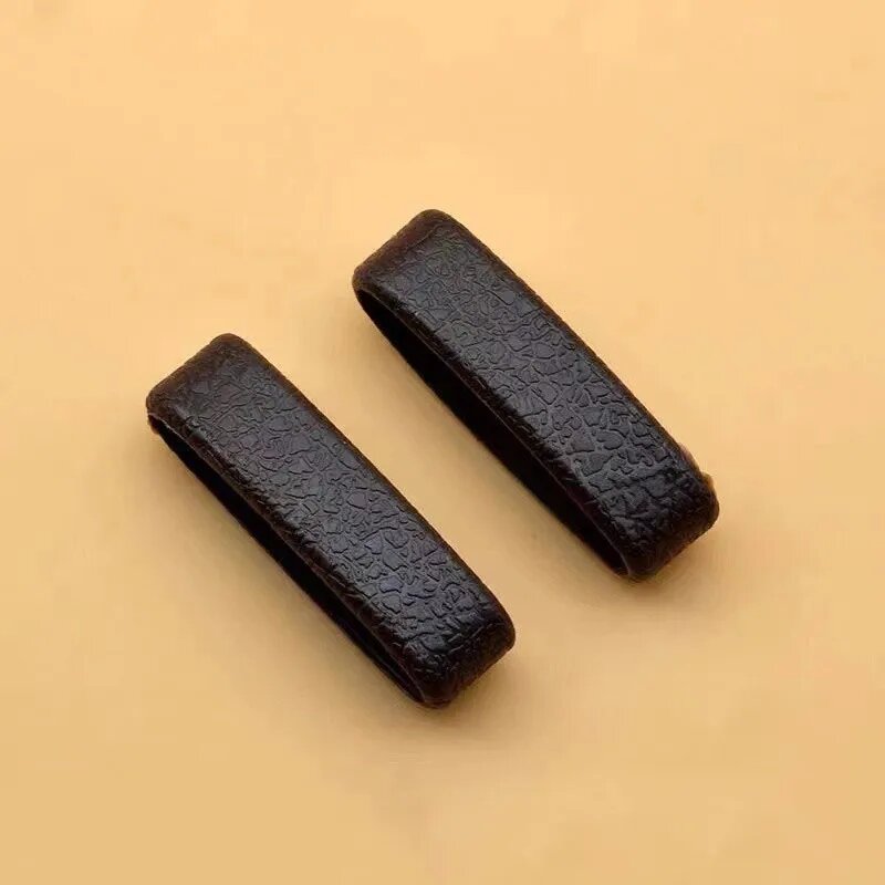 Кольца-петли для ремня из искусственной кожи, 40 мм, 4 шт. Brown 4pcs