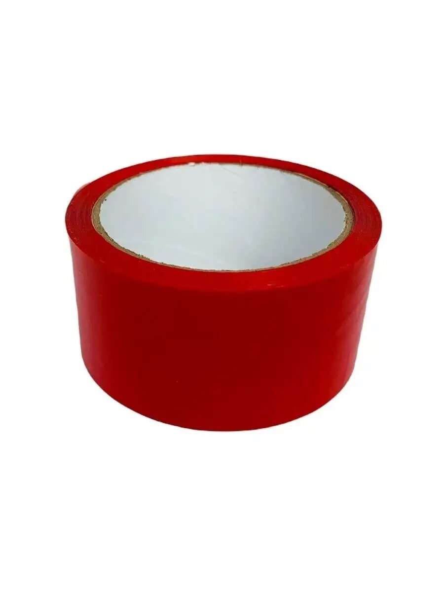 Скотч Красный 50 метров