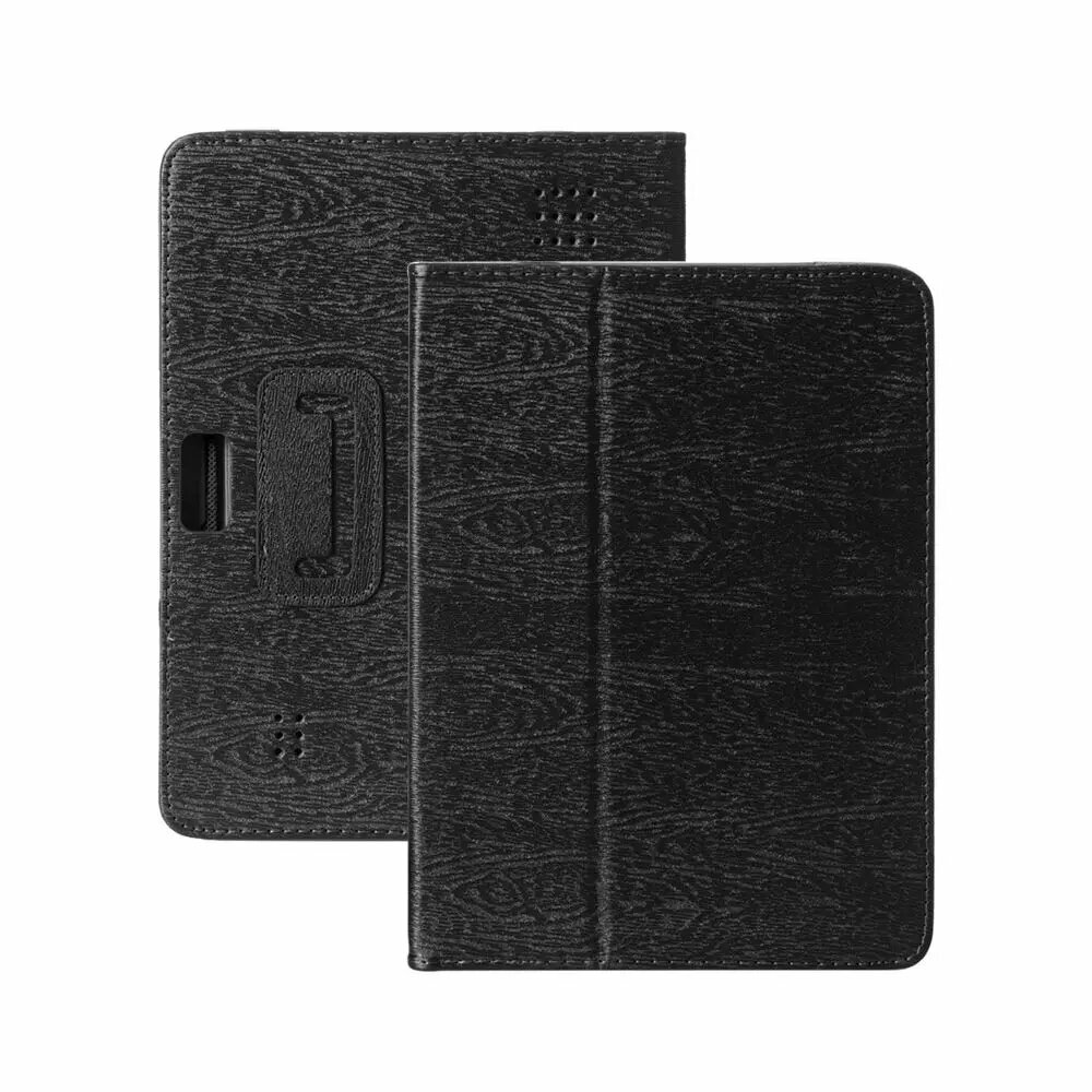 Чехол-подставка для планшета 10.1", PU leather Черный, Black