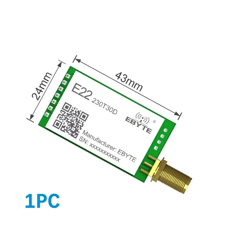 Модуль LoRa EBYTE E22-230T22D/E22-230T30D, E22-230T30D — фото 1