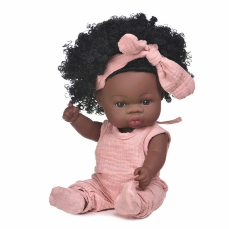 Черная кукла реборн/мягкая резиновая имитация африканской куклы/детская игрушка для ванны