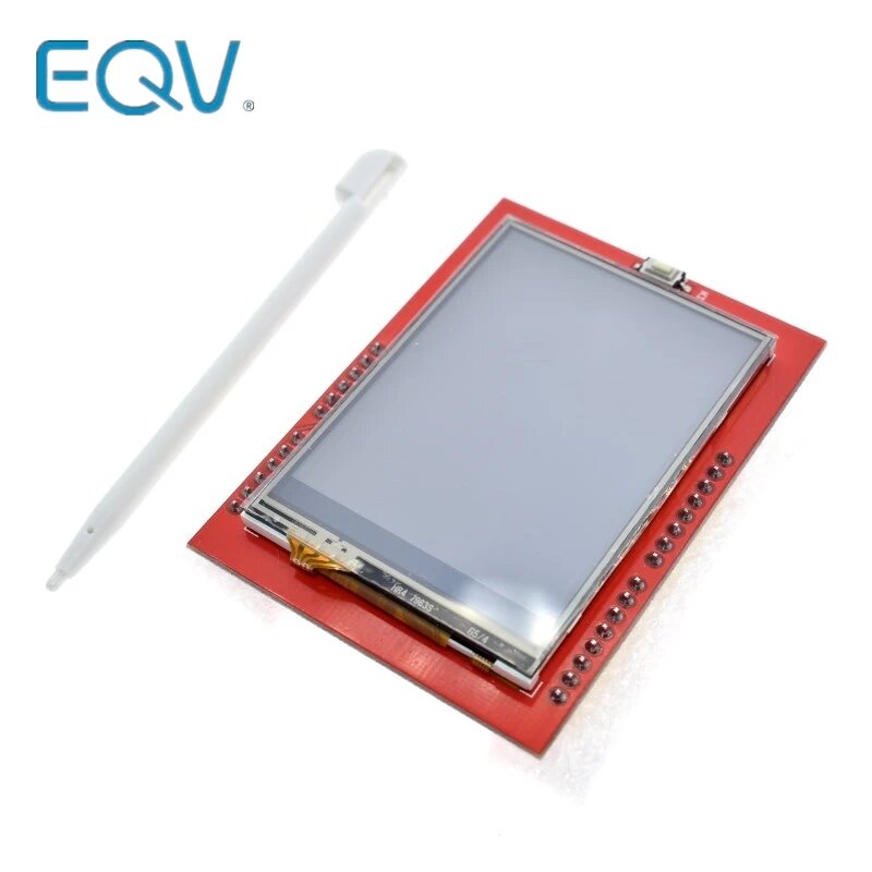 ЖК-модуль TFT 2,4 дюйма TFT ЖК-экран для платы Arduino UNO R3 и поддержки mega 2560 с сенсорным стилусом