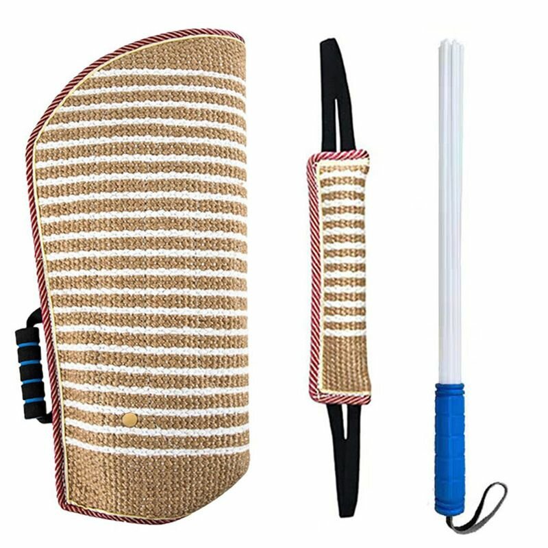 Подушка-ухватка для дрессировки собак из, Собачьи вещи, Дэ Му кусает манжеты Набор 3 в 1