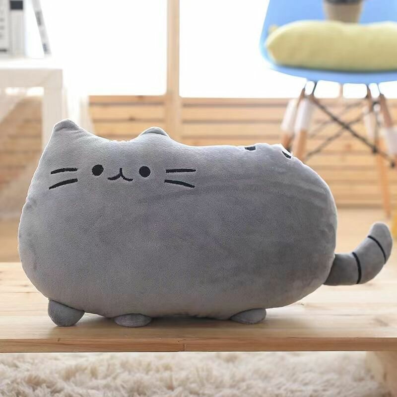 Кошачьи плюшевые игрушки, Мягкая игрушка "Pusheen the Cat" (Кот Пушин) 25/40 см