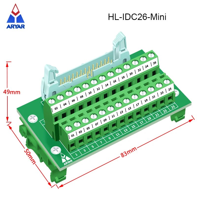 IDC26-Mini Breakout Board ARYAR