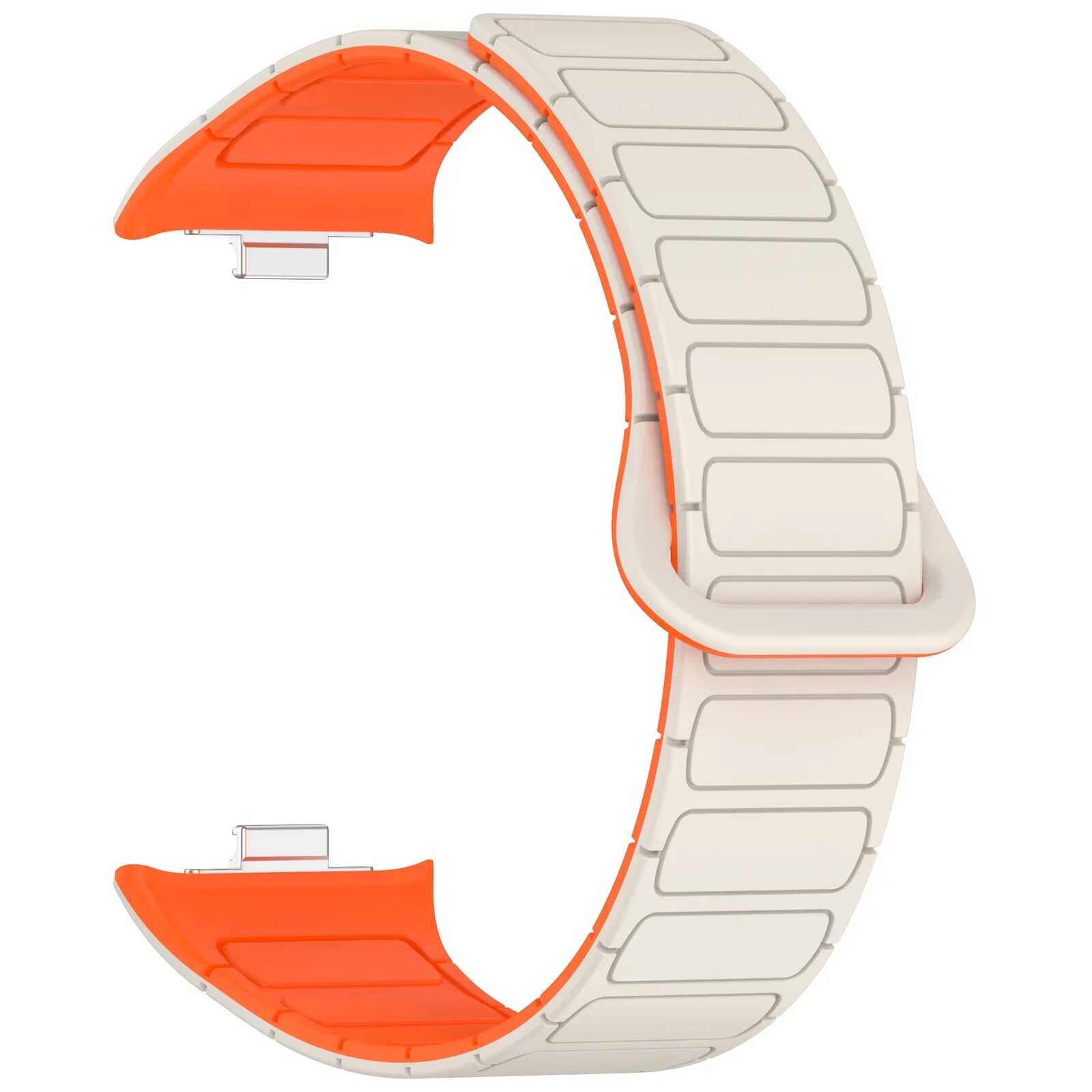 FIFATA Магнитный силиконовый ремешок для Redmi Watch 4 5 6, Mi Band 9 Pro