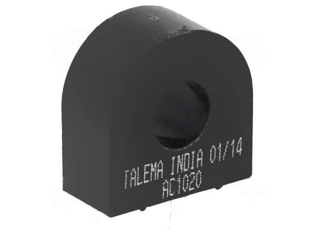 Трансформатор TALEMA ELEKTRONIK GMBH PPAC1020, Трансформатор тока, Серия AC, 20А, Редуктор 1000 1, 100Ом, 40мВА