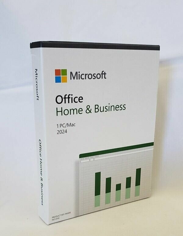 Office Home & Business 2024 BOX 32/64 bit RU 1pc (бессрочная версия, без ограничений) 100% активация, гарантия по договору поставки