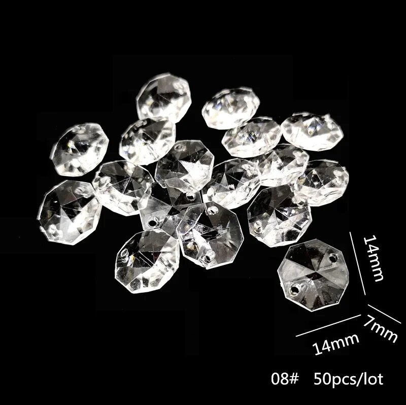 Хрустальные бусины из акрила LXGSMBENTENG 08