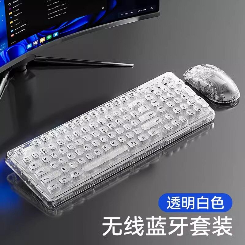 Клавиатура и мышь Thunderlin Lei Lin Z98 Dream Clan M87, Bluetooth, фотоэлектрическая, RGB-подсветка