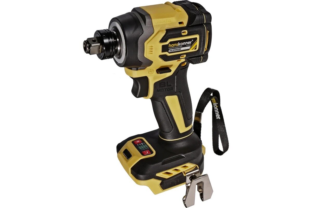 Аккумуляторный ударный винтоверт Hanskonner HCD20280BLW