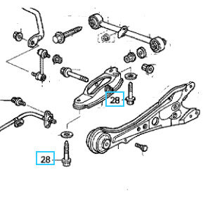 Болт с фланцем 14х60; Артикул Honda: 90162SED000 (Оригинал)