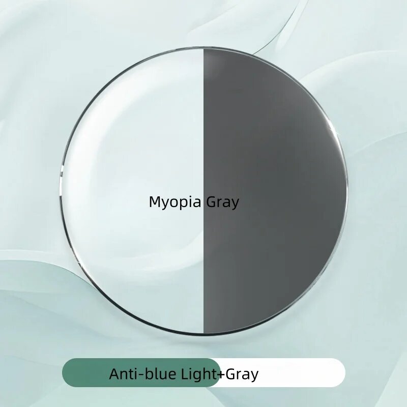 Фотохромные линзы Myopia Gray, индекс 1.67