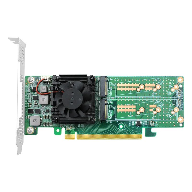 PCIe 3.0 X16 к Quad M.2 NVMe адаптер 8747L-X16-4I-M.2