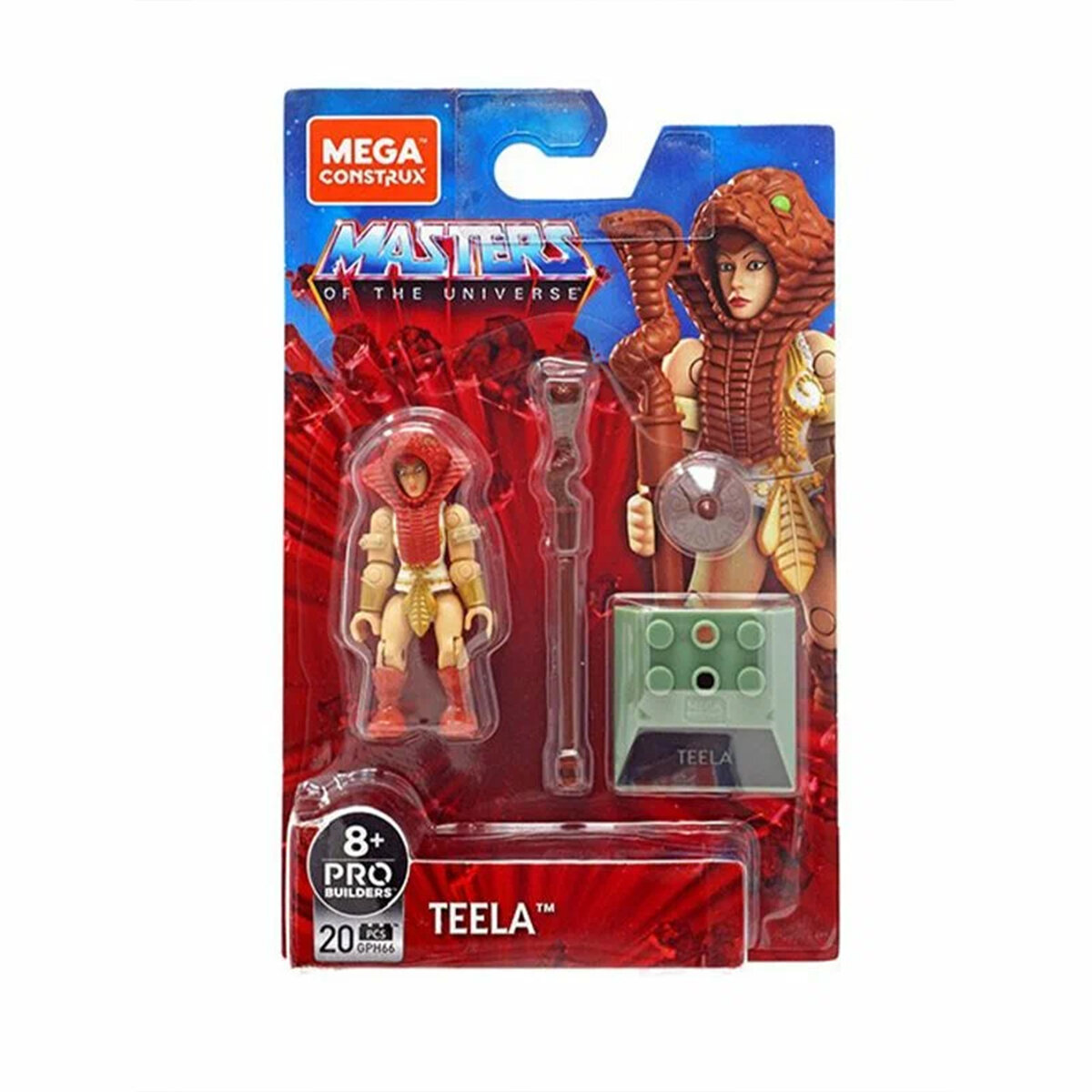 Mega Construx Masters of the Universe Teela /Коллекционная модель мини-фигурки, набор детских игрушек для мальчиков
