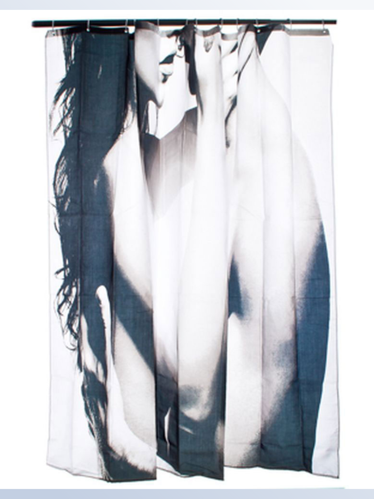 Штора для ванной комнаты Zalel фотопринт соблазн 180*180, тканевая, водонепроницаемая