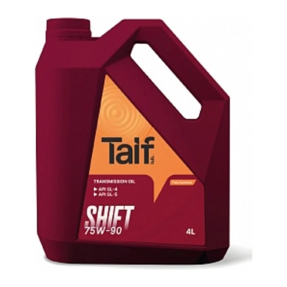 Трансмиссионное масло Taif TAIF SHIFT GL-4/GL-5, 75W-90, синтетическое, для коробок передач, защита от износа