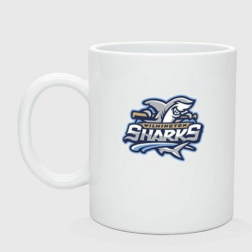 Wilmington sharks -baseball team Керамическая кружка