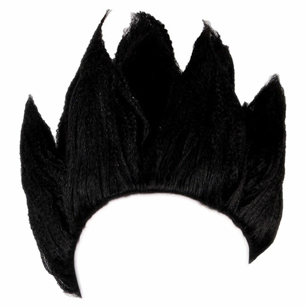 (1 шт.) детский парик для косплея-черный