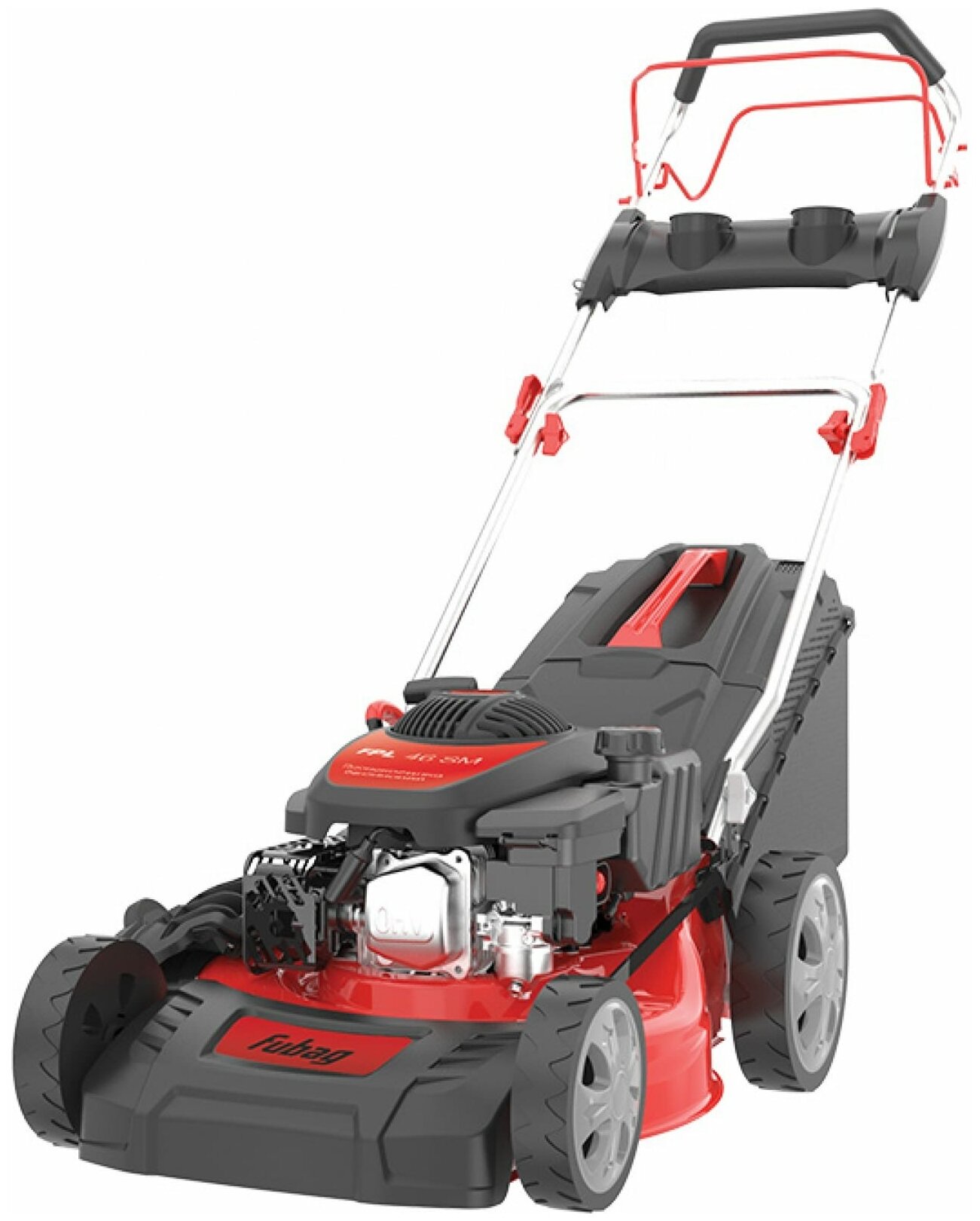 Газонокосилка бензиновая Fubag FPL 46SM, самоходная, ширина скашивания 46см